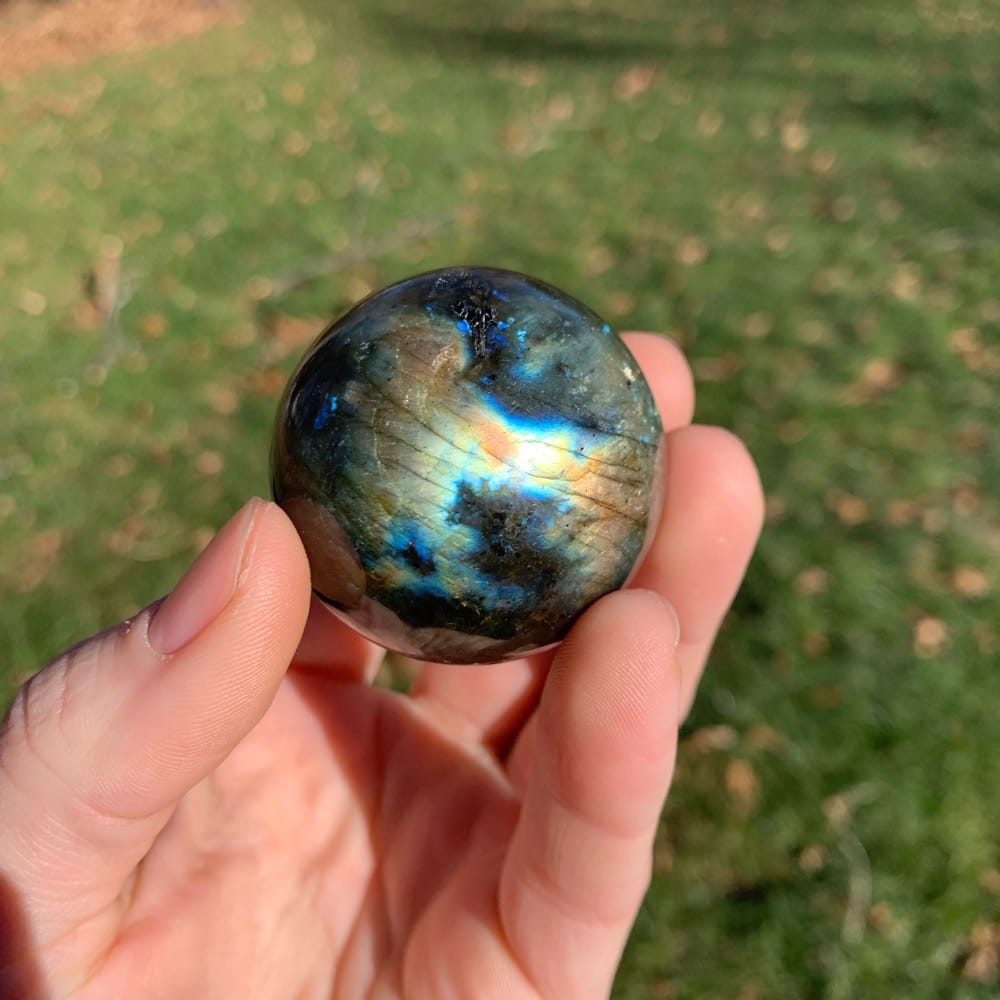 Labradorite Spheres - The Crystal Council