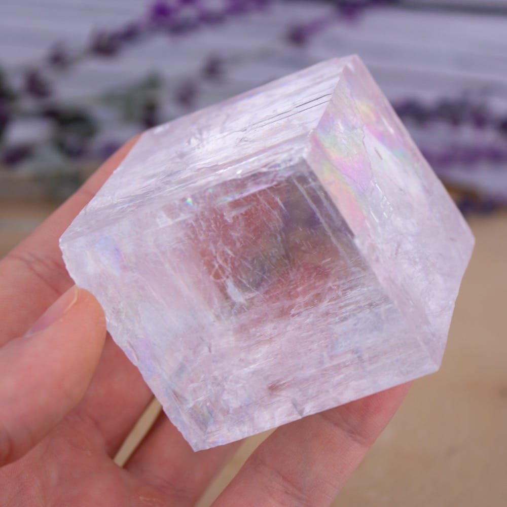 Iceland Spar (Clear Calcite) Metaphysical Properties and Meanings - The ...