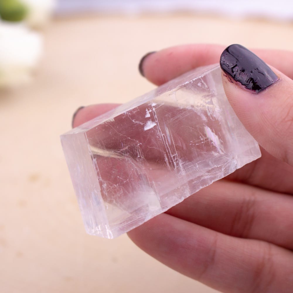 Iceland Spar (Clear Calcite) Metaphysical Properties and Meanings - The ...