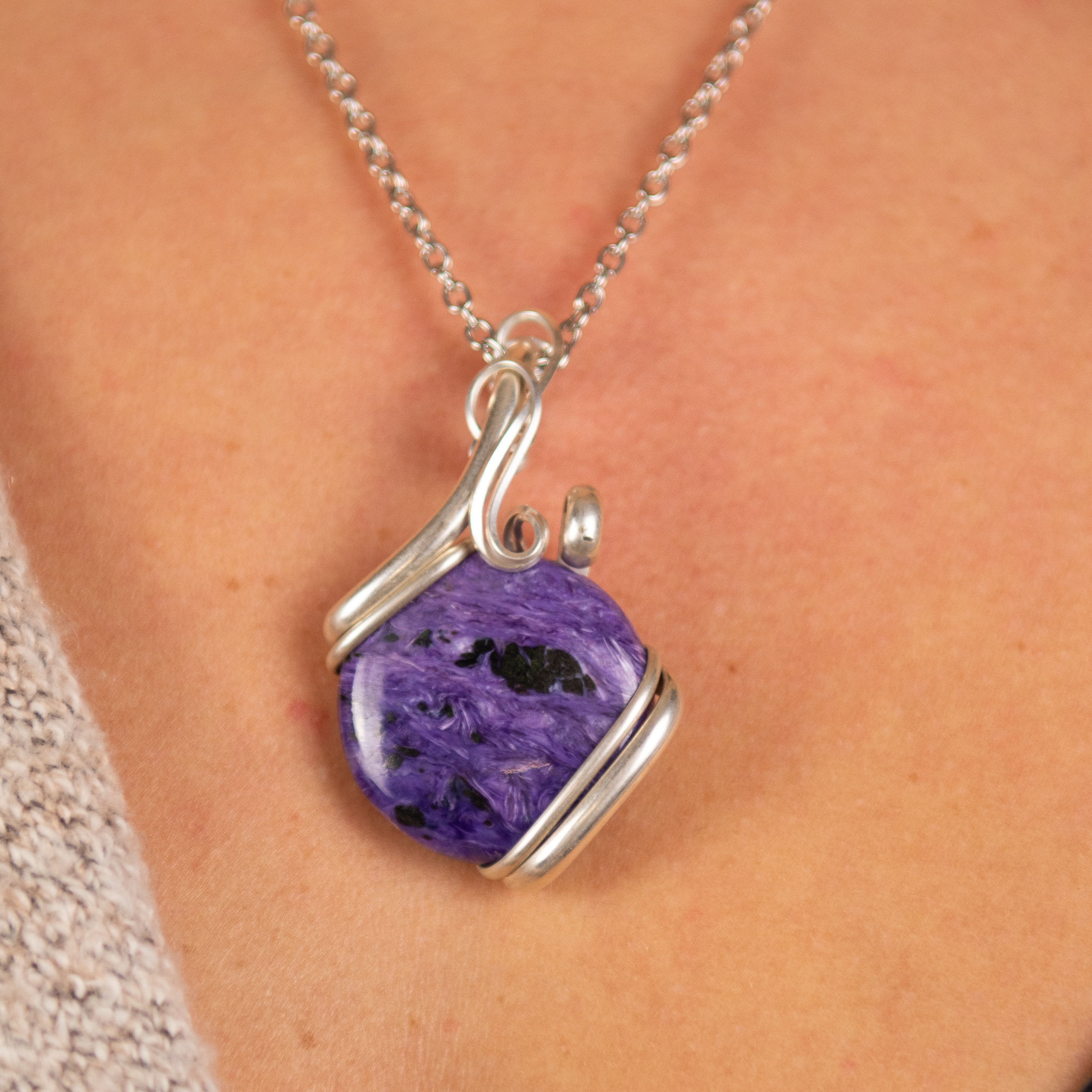 Charoite Meanings and Crystal Properties - The Crystal Council