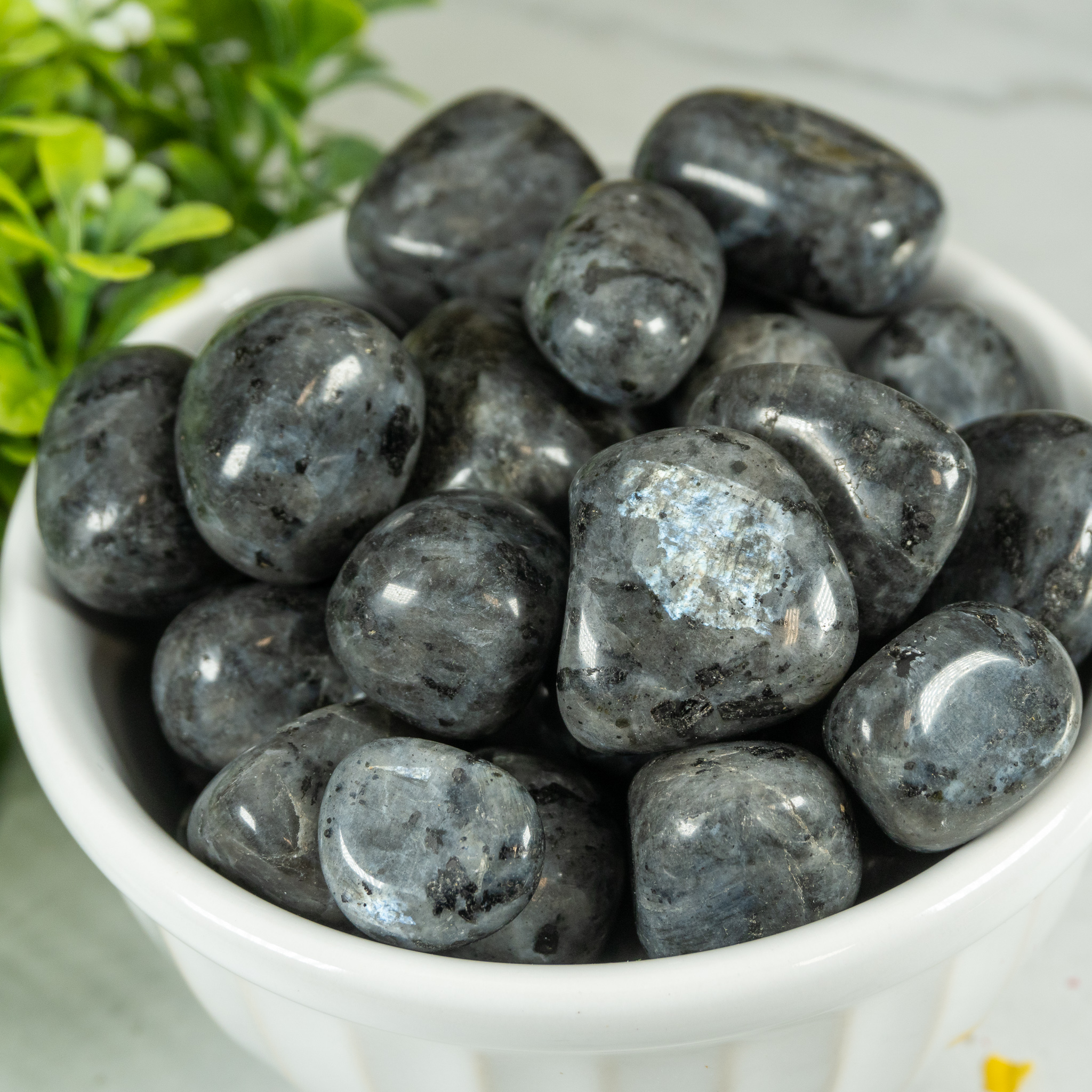 Mystic Merlinite Tumbled - The Crystal Council